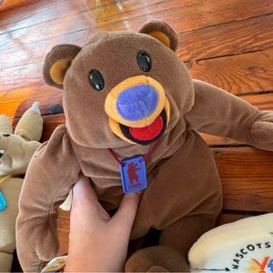 Mattel | Toys | Retro 202 Olympic Mascot Stuffed Animals Set Of 3 ...